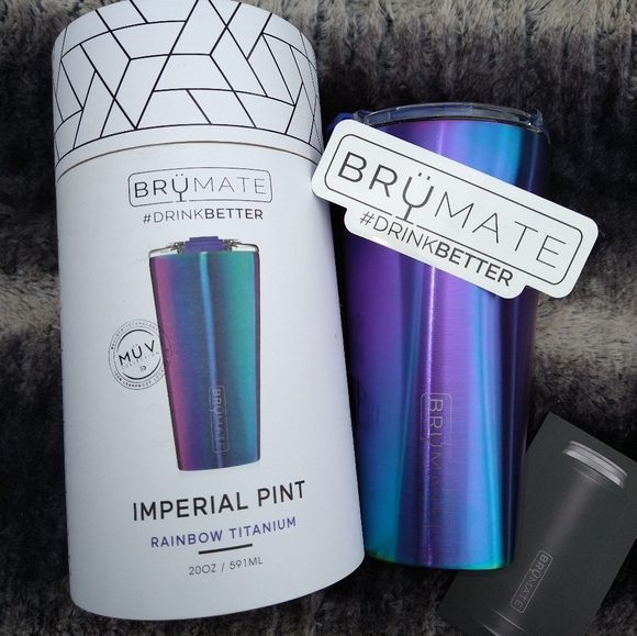 Brumate | Dining | Brumate Muv Imperial Pint Rainbow Titanium 2oz ...